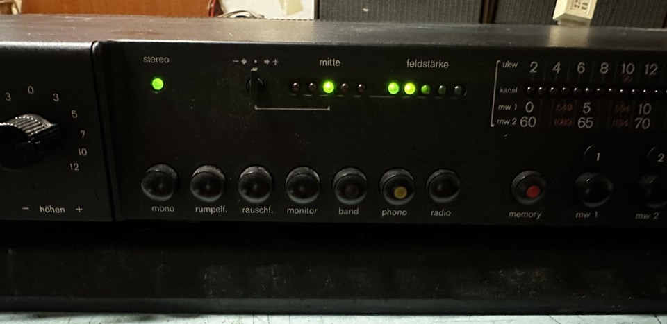 Rare Braun RS1 Studio System Synthesizer – Vintage HiFi Receiver ...
