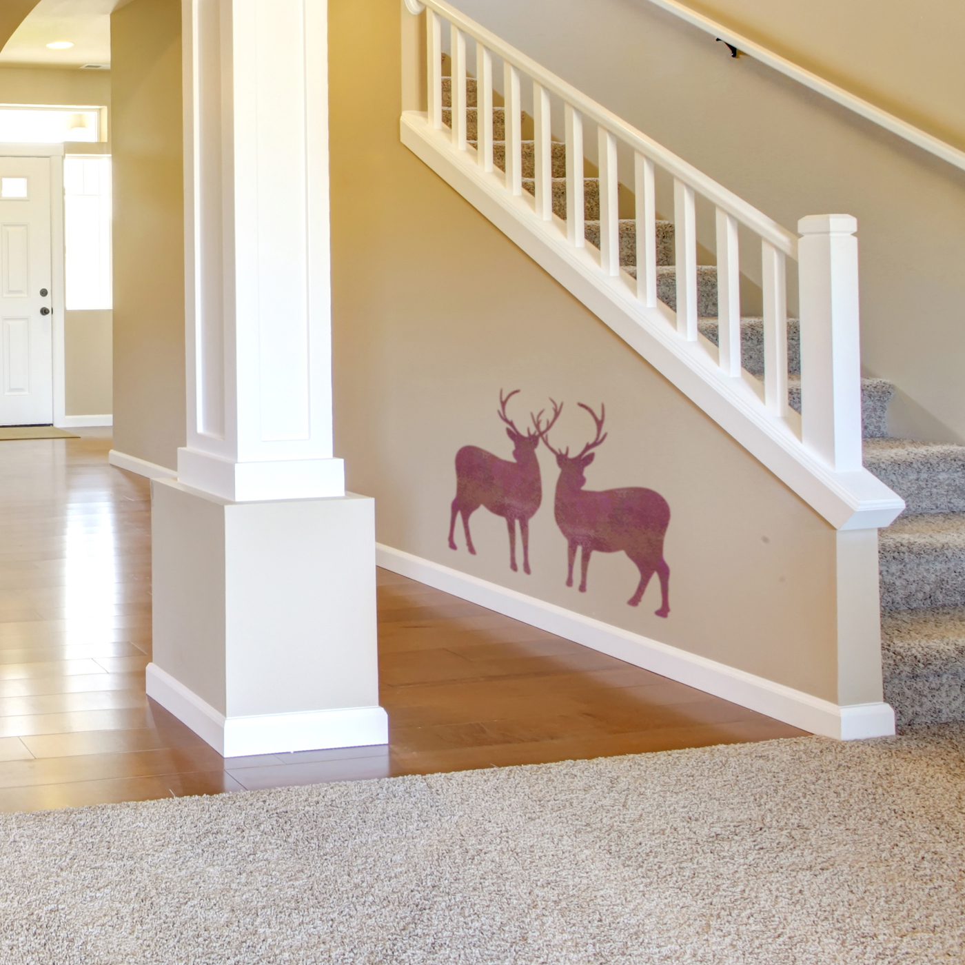 Stag Stencil - CraftStar Laser Cut Mylar Stag Template | eBay UK