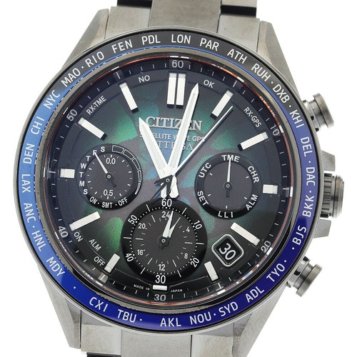 CITIZEN Attesa ACT Line CC4057-60E/F950-0029S07 Solar Powered Radio Men ...