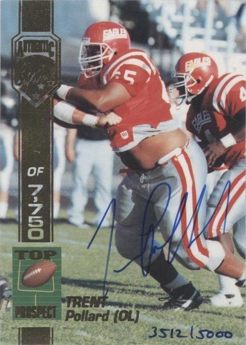 1994 Signature Rookies - Trent Pollard #5 Authentic Signatures /5000 ...