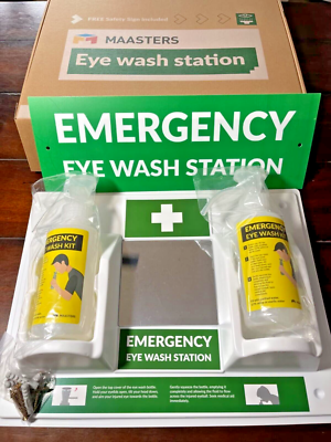 Osha Eye Wash Station Sign Signmission Safety Sign, OSHA Notice, 7"