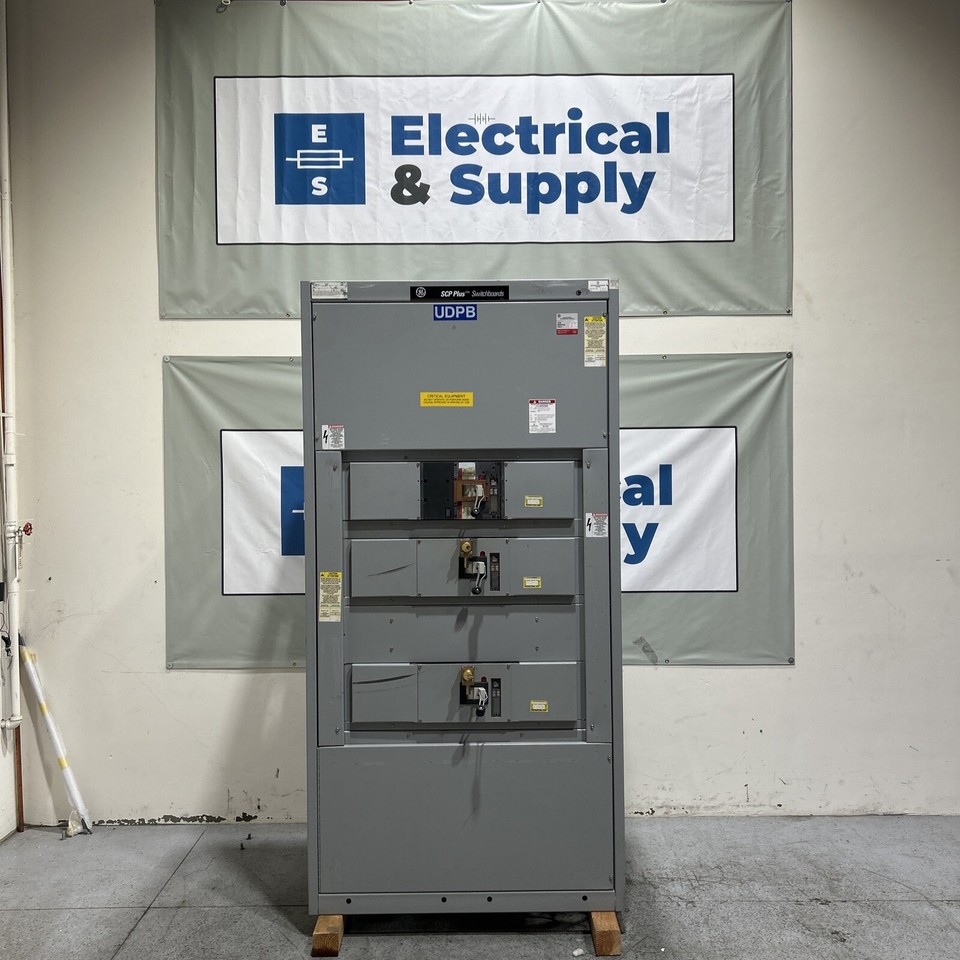 800 Amp GE SCP PLUS Panelboard Main Breaker 3PH 4W 480v | eBay