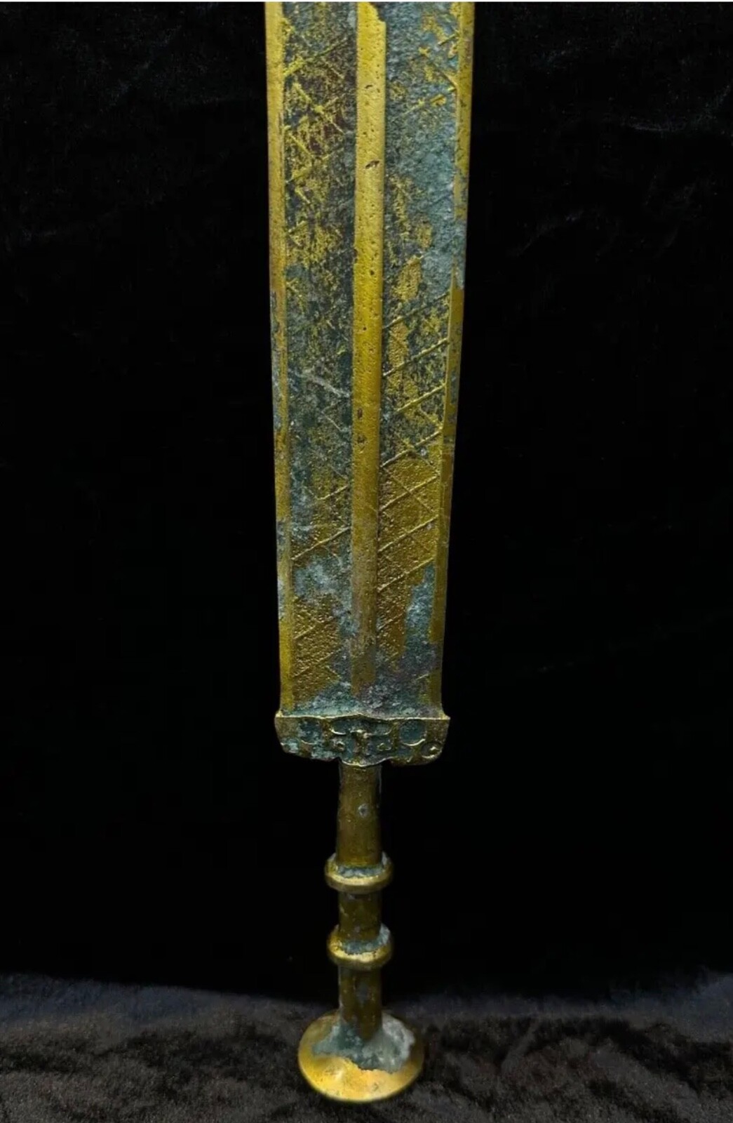 Unique Ancient Roman Wonderful Bronze Gold Excellent Big Sword 200BC | eBay