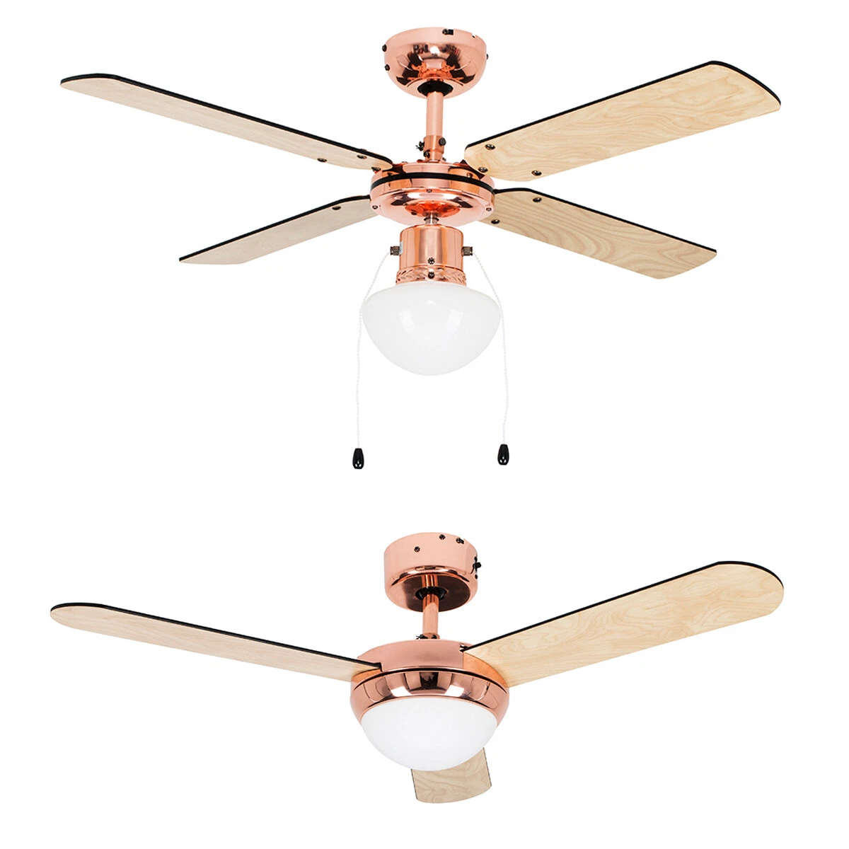 Copper Ceiling Fan Australia | Shelly Lighting