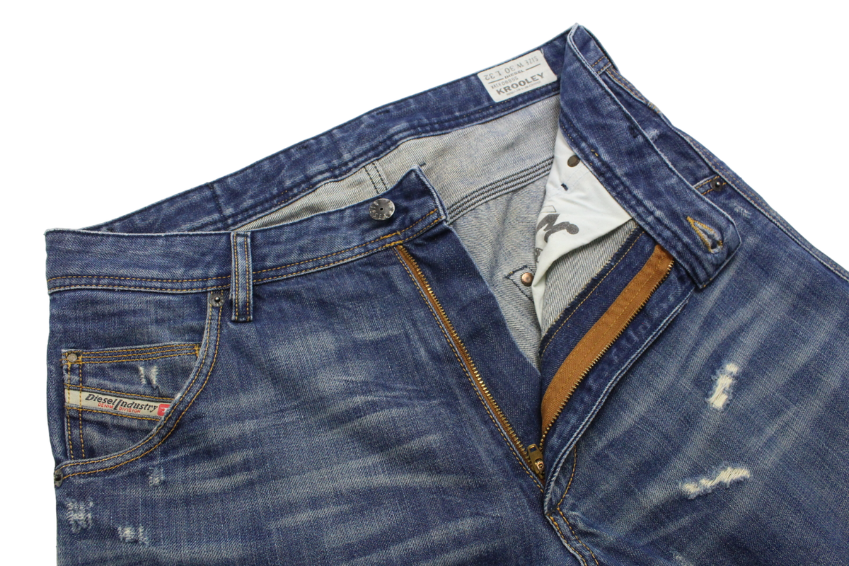 DIESEL Krooley Regular Slim-Carrot 0885S Jeans Men's W30/L32 DIESEL Krooley Regular Slim-Carrot 0885S Jeans Men's W30/L32