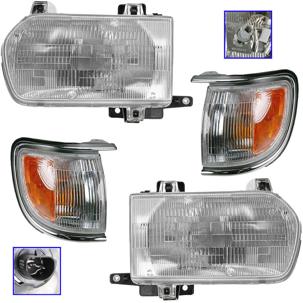 Headlight Set-4 Piece Lighting Kit DIY SOLUTIONS LHT04235 for sale ...