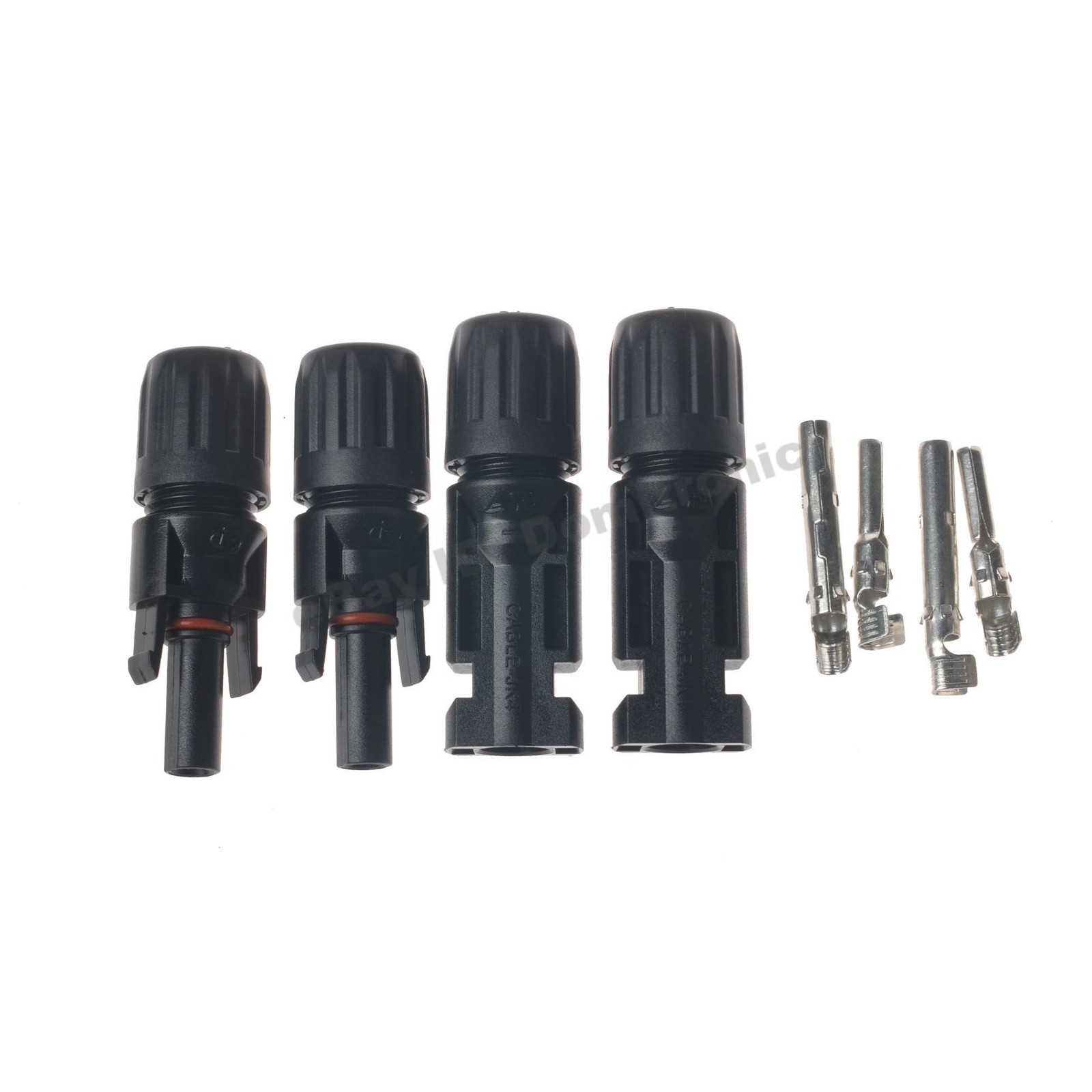 TUV Solar Panel Connector Male + Female Wire Solar Cable Connector ...