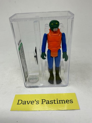 Vintage Kenner Star Wars 1978 Walrus Man AFA 85 Pink TUSK HK Loose ...