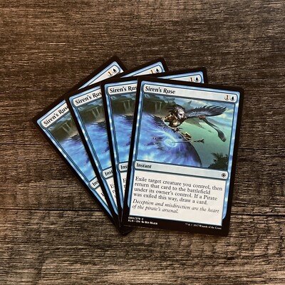 MTG 4x Siren's Ruse x4 LP Ixalan | eBay
