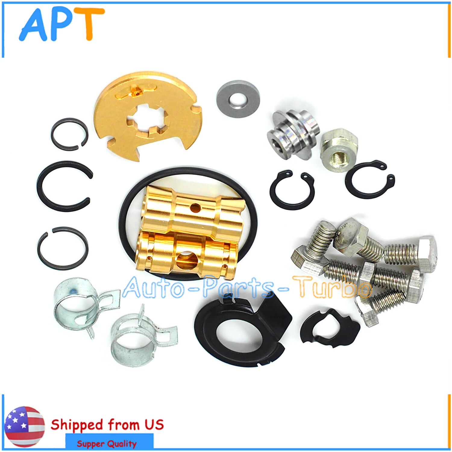 K03 K04 Turbo Rebuild Repair Kit for K06 KKK Golf GTI Jetta Passat 1.8T ...