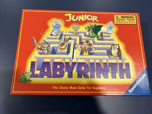 Junior Labyrinth Game Ravensburger 1995 Vintage Ages 5 and Up Complete | eBay