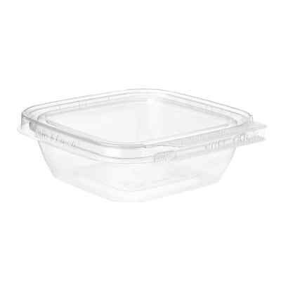 8oz Tamper Resistant Clear Durable Plastic Clamshell Square 300pcs | eBay