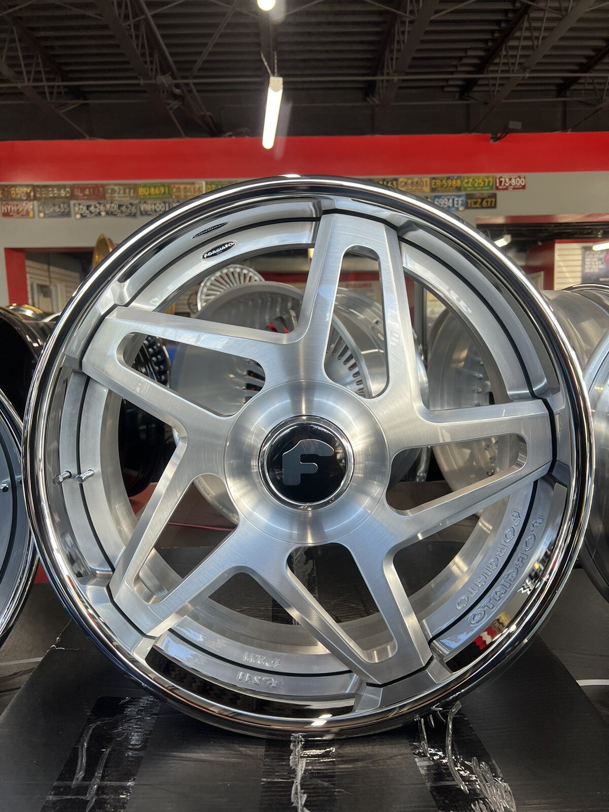 22" FORGIATO F2.11 5X120.7 🔥WHEELS and TIRES🔥 G BODY! CHROME/BRUSHED ...