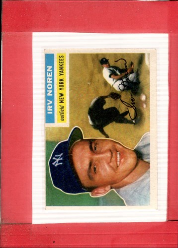 1956 Topps #253 Irv Noren EX Excellent Yankees ID:71151 | eBay