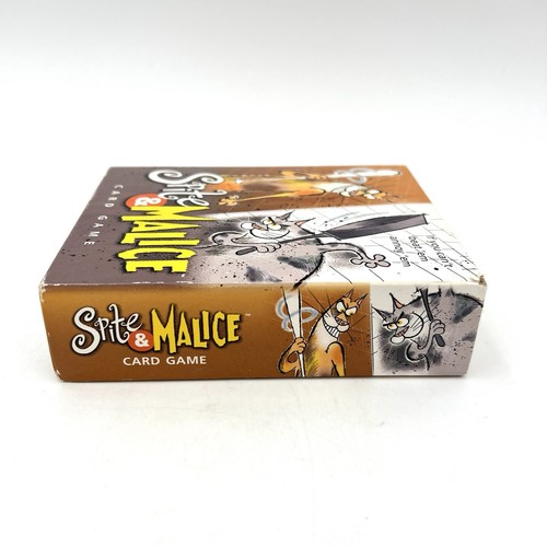 SPITE & MALICE Strategy Card Game Hasbro Parker Brothers - 100% ...