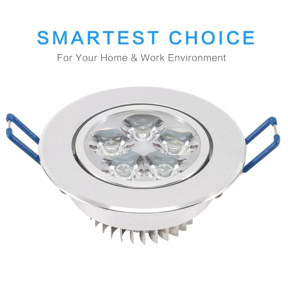 4/10PC Dimmable LED Recessed Ceiling Light Downlight Spotlight Home ...