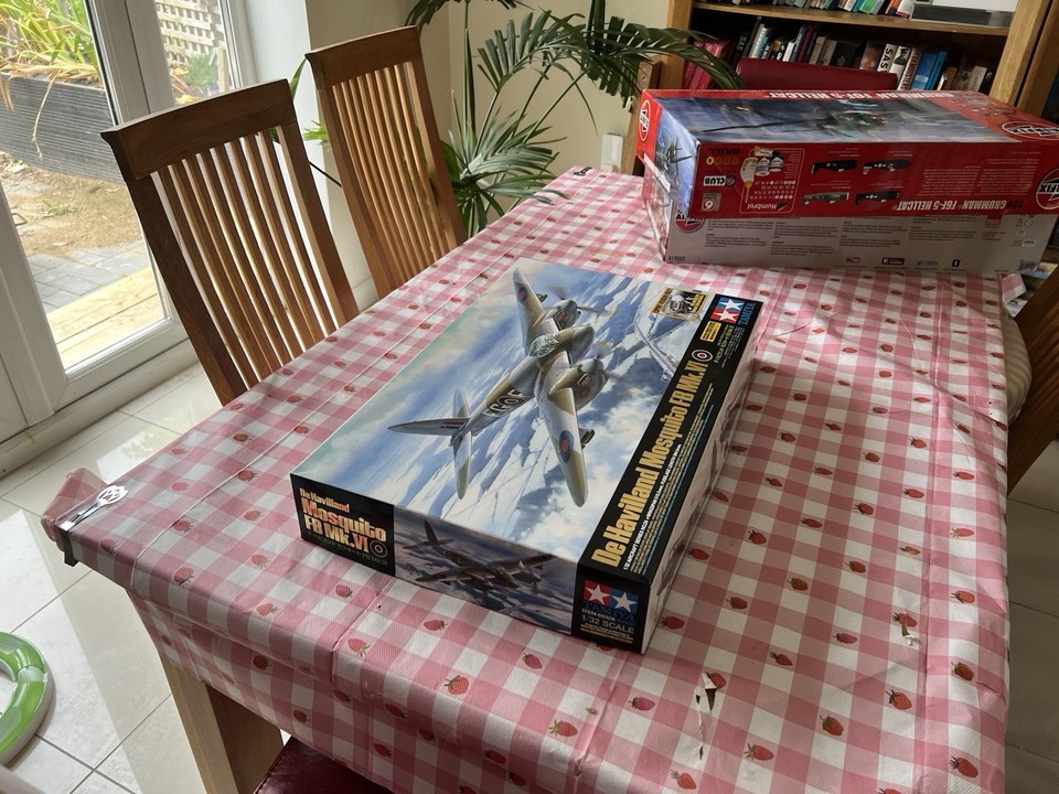 Tamiya 1/32 - DeHavilland Mosquito FB Mk. VI Model Aircraft Kit - Clear ...