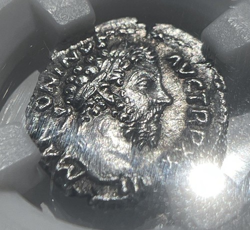 XF, Lifetime Marcus Aurelius AR Denarius Silver Roman Coin 139-161 AD ...