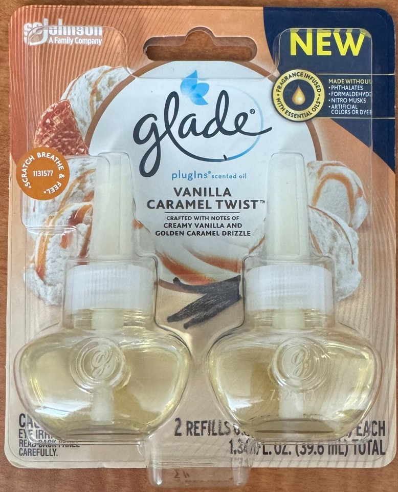 Glade Plugins Scented Oil 5pk of 2 Scented Oil Refill (10) Vanilla ...