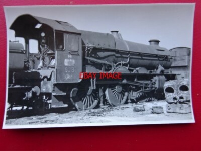 PHOTO GWR KING CLASS LOCO NO 6013 KING HENRY VIII AT SWINDON 9-9-1962 ...