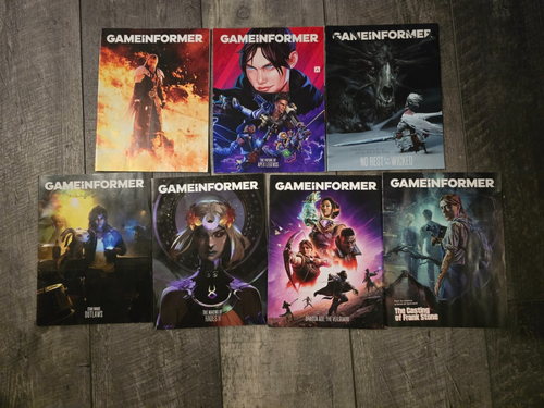 Lot of 7 GAME INFORMER Magazine Back Issues Jan-July 2024 (#362-#368 ...