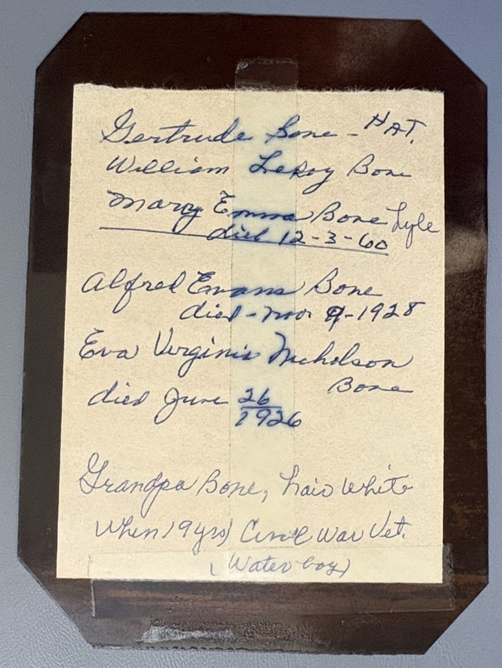 US Civil War 185th/193rd OVI Alfred Bone Large Ohio GAR Vet 1/2 Plate ...