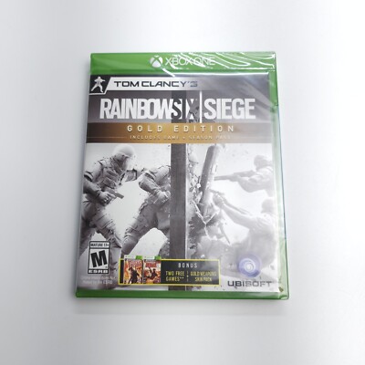 Tom Clancy's Rainbow Six Siege: Gold Edition Microsoft Xbox One 2015 ...