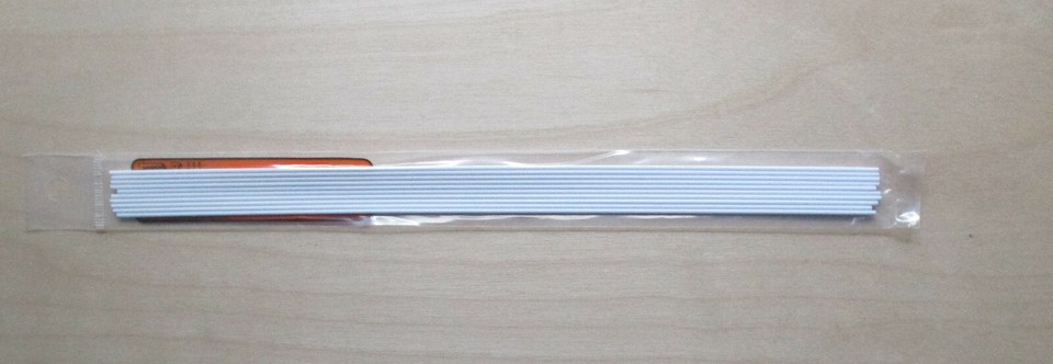10 Styrene .060 Inch Round Rods Plastruct 90858 Miniature Scatch Model ...