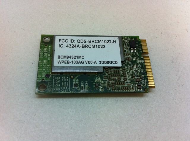 HP Pavilion Tx2000 Series WiFi Wireless Card 453730-001 for sale online ...