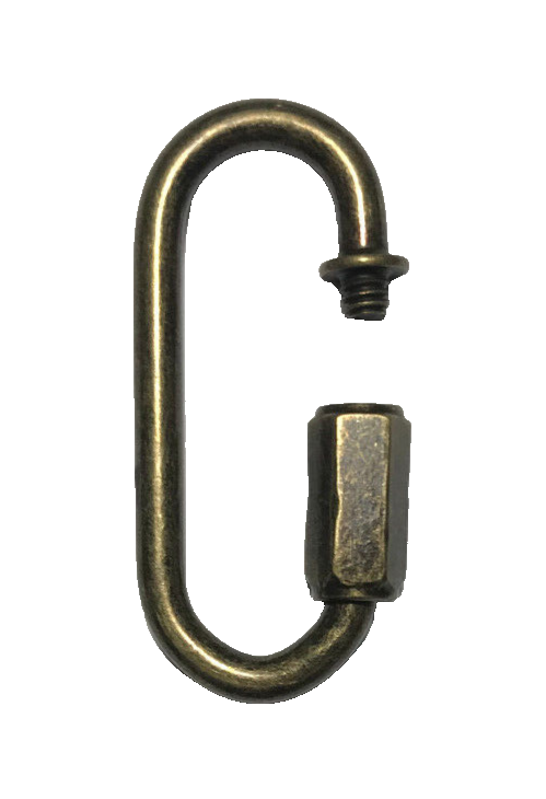 New Antique Brass Finish Steel Chain Connector Connecting Link ...