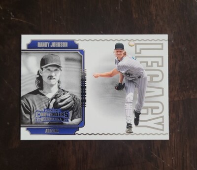 2020 Contenders Randy Johnson Legacy Insert #L-8 Arizona Diamondbacks ...