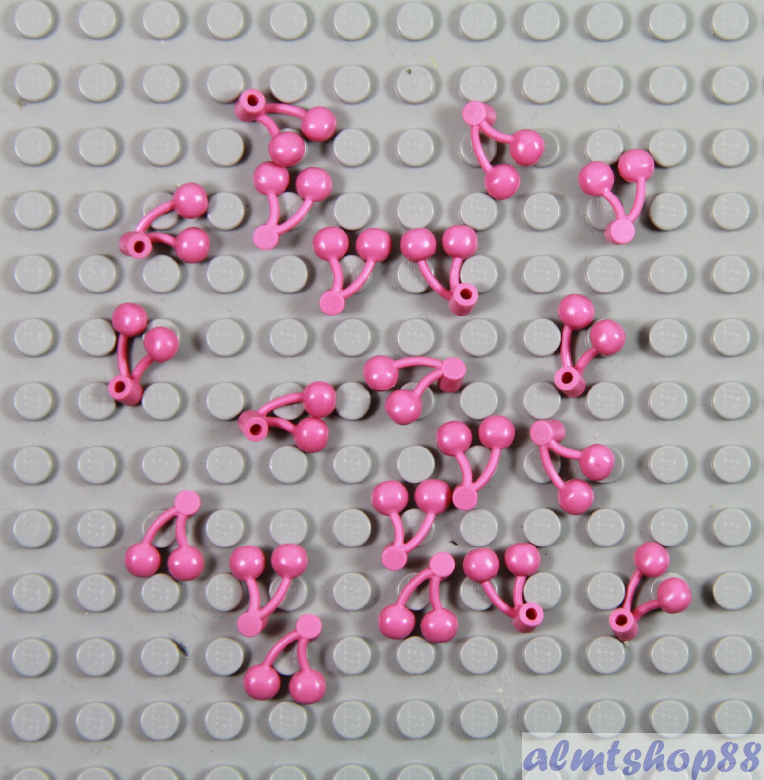 LEGO - Cherry Pairs - PICK YOUR COLORS - Cherries Food Fruit Kitchen ...
