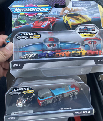 Micro Machines Silver Rare Race Team/Dealership Chase | eBay