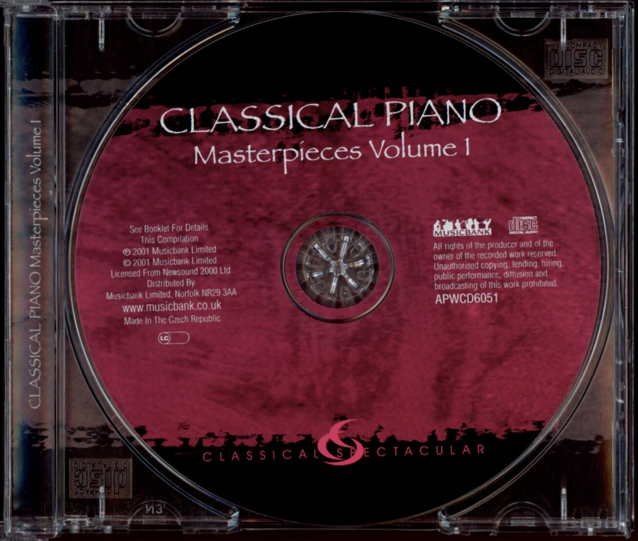 Classical Piano - Masterpieces Volume 1 CD | eBay