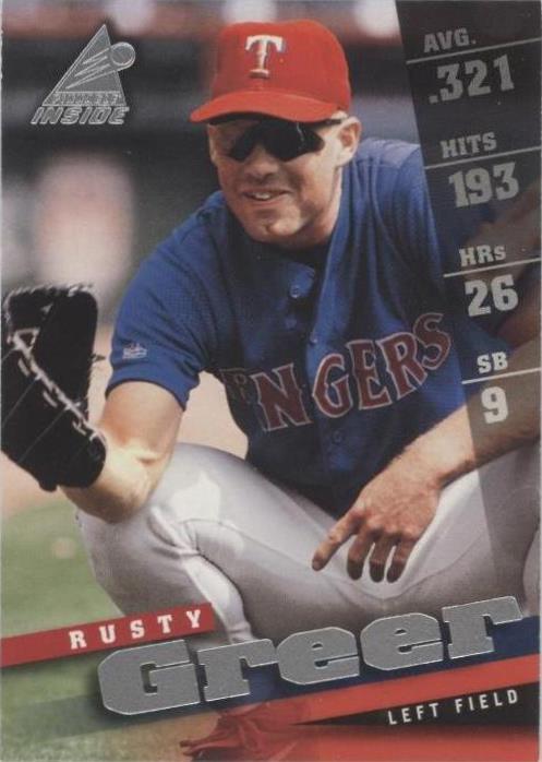 1998 Pinnacle Inside - Rusty Greer #63 for sale online | eBay