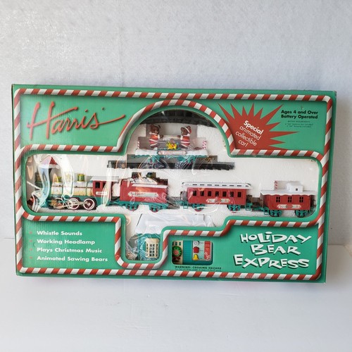 Holiday Bear Express Train by Harris Set #177 Animated Sounds Music ...