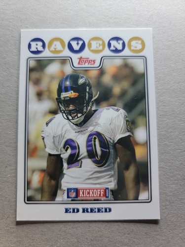 2008 Topps Kickoff - Ed Reed - #150 - Baltimore Ravens | eBay