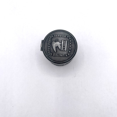 Floral Metal Stamp Coil Dispenser / Stamp Holder US Mail USPS Made In ...