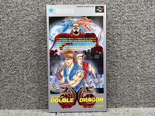 Technos Japan Return Of Double Dragon Super Famicom Japan NB | eBay
