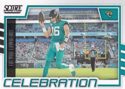 2022 Score Celebration Insert #C-TL Trevor Lawrence Jacksonville ...