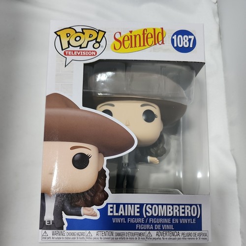 Funko Pop Television Seinfield #1087 Elaine Sombrero Vinyl Figure. Free ...