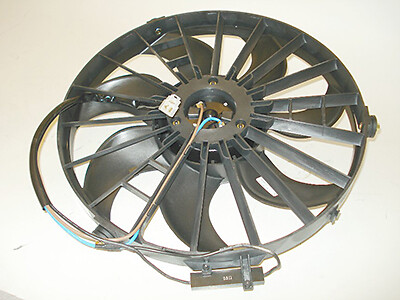 Auxiliary Engine Cooling Fan Assembly fits 87-90 Volvo 760 | eBay