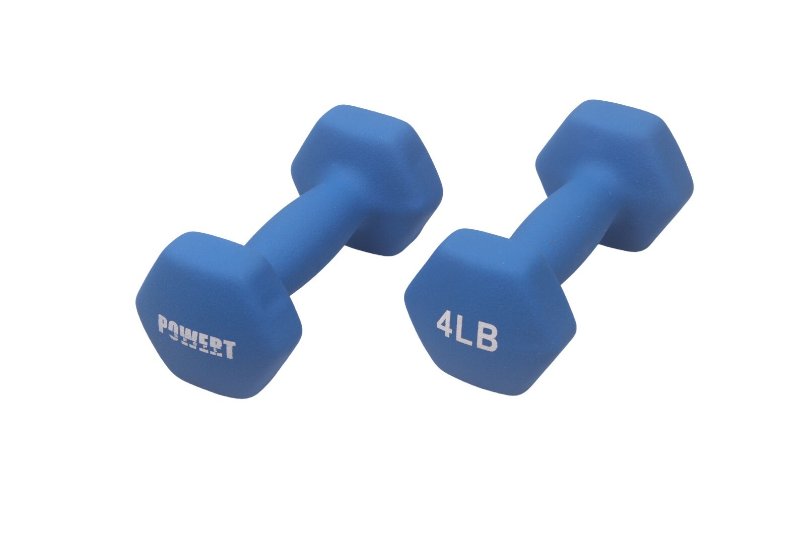 POWERT HEX Neoprene Coated Colorful Dumbbell Weight Lifting Training ...