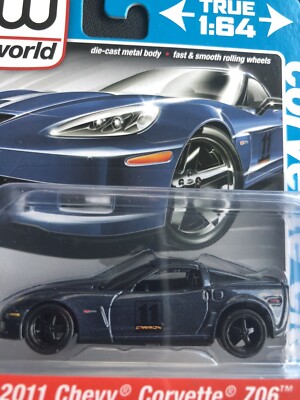 Auto World Target Exclusive 2 Pack Corvette Classics 2011 Z06 , 1967 ...