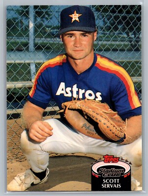 1992 TOPPS STADIUM CLUB Card # 509 Scott Servais - Houston Astros | eBay