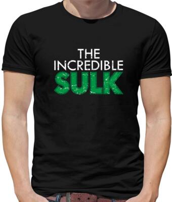 The Incredible Sulk Mens T-Shirt - Funny - Joke - Hulk - Angry | eBay
