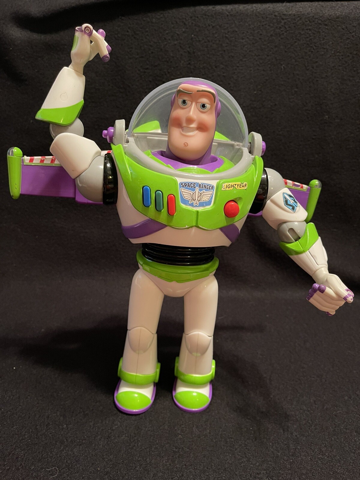 Buzz Lightyear 12" Talking Toy Story Figure Space Ranger Disney Store ...