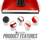 Red Dustpan and Brush Set Colour Coded Dust Pan Broom Sweeper Indoor ...