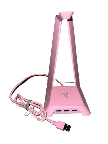 Razer Base Station Chroma Headphone/ Headset Stand w/ USB Hub - Quartz ...