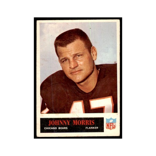 1965 Philadelphia Johnny Morris Football Cards #23 | eBay